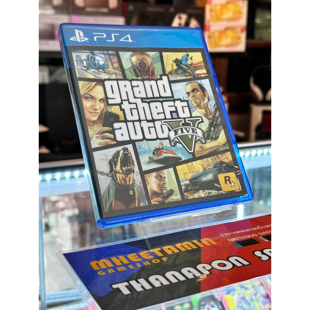 Grand Theft Auto V [PS4] [Z3/ASIA] [มือ2] | Shopee Thailand