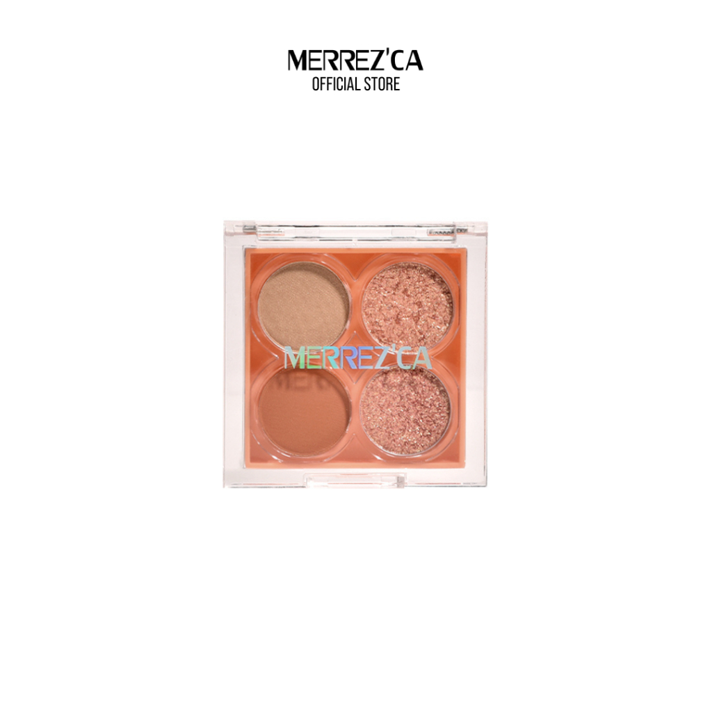 Merrezca Pro Eyeshadow Palette อายแชโดว์ครบจบในพาเลทเดียว มีทั้งเนื้อแ ...
