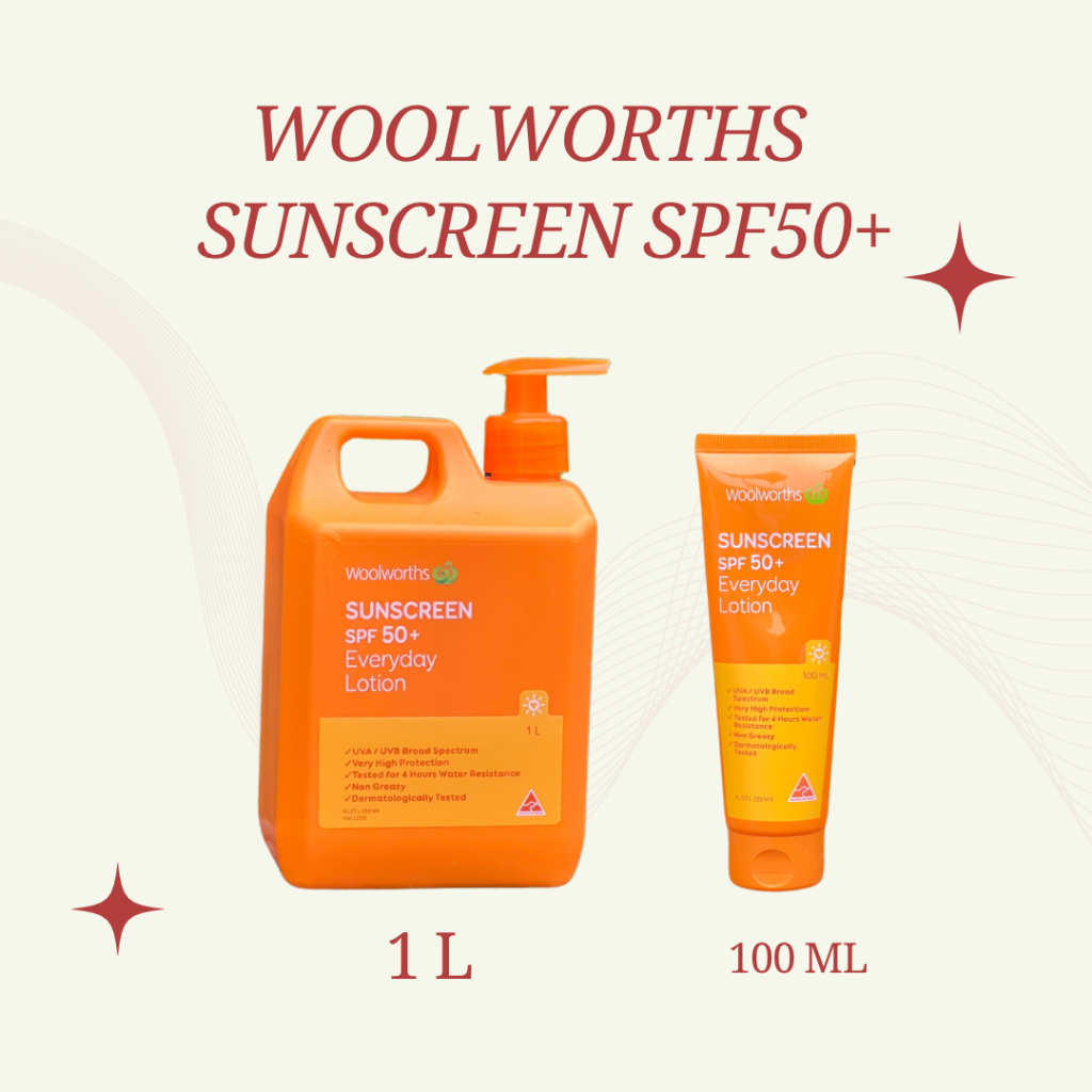 (พร้อมส่ง!!) Woolworths Sunscreen SPF 50+ ครีมกันแดดคุณภาพ นำเข้าจาก ...