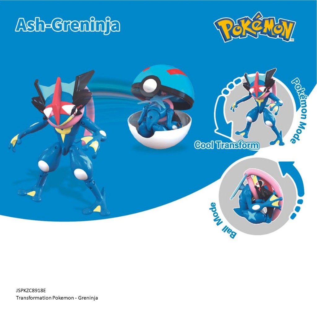 Johnson Pokemon - Transformation Pokemon - Greninja รหัส JSPKZC8918E ...
