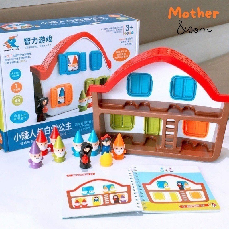 MooShi - ของเล่น Logic Snow White ฝึกการคิดการมองภาพ | Shopee Thailand