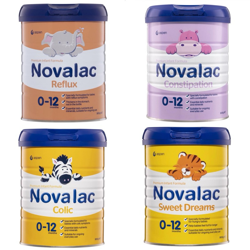 แท้ 100% 🍼🧑‍🍼 Novalac Reflux ,Constipation,Colic,Sweet Dreams 800g ...