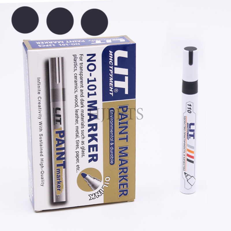 ปากกาเขียนยาง LIT Paint ปากกาเขียนป้ายทะเบียน เขียนล้อรถยนต์/พลาสติก ...