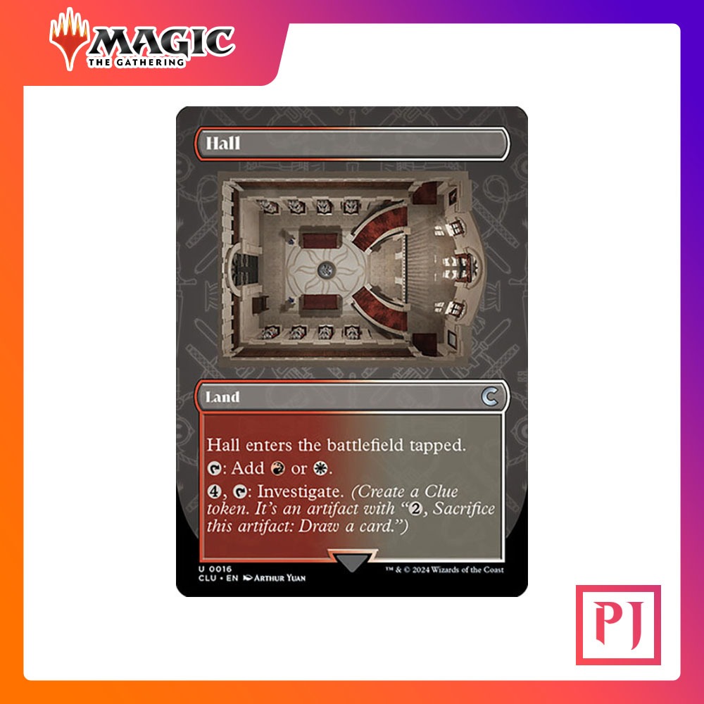 [MTG] Hall (Borderless) [CLU] [LAND] [UNCOM] [NORMAL] [ENG] (การ์ดเมจิค ...