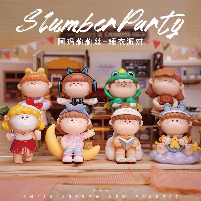 พร้อมส่ง - Amlls studio - slumber party กล่องสุ่ม | Shopee Thailand