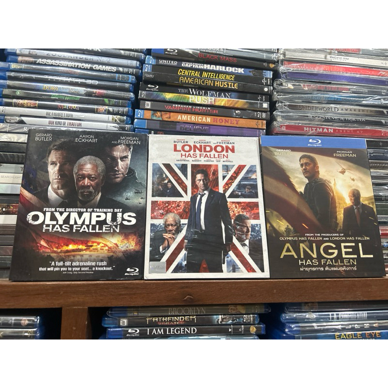 Blu-ray แผ่นแท้ หายาก Has Fallen Trilogy แอคชั่นสุดมันส์ หนังดีหายากน่า ...