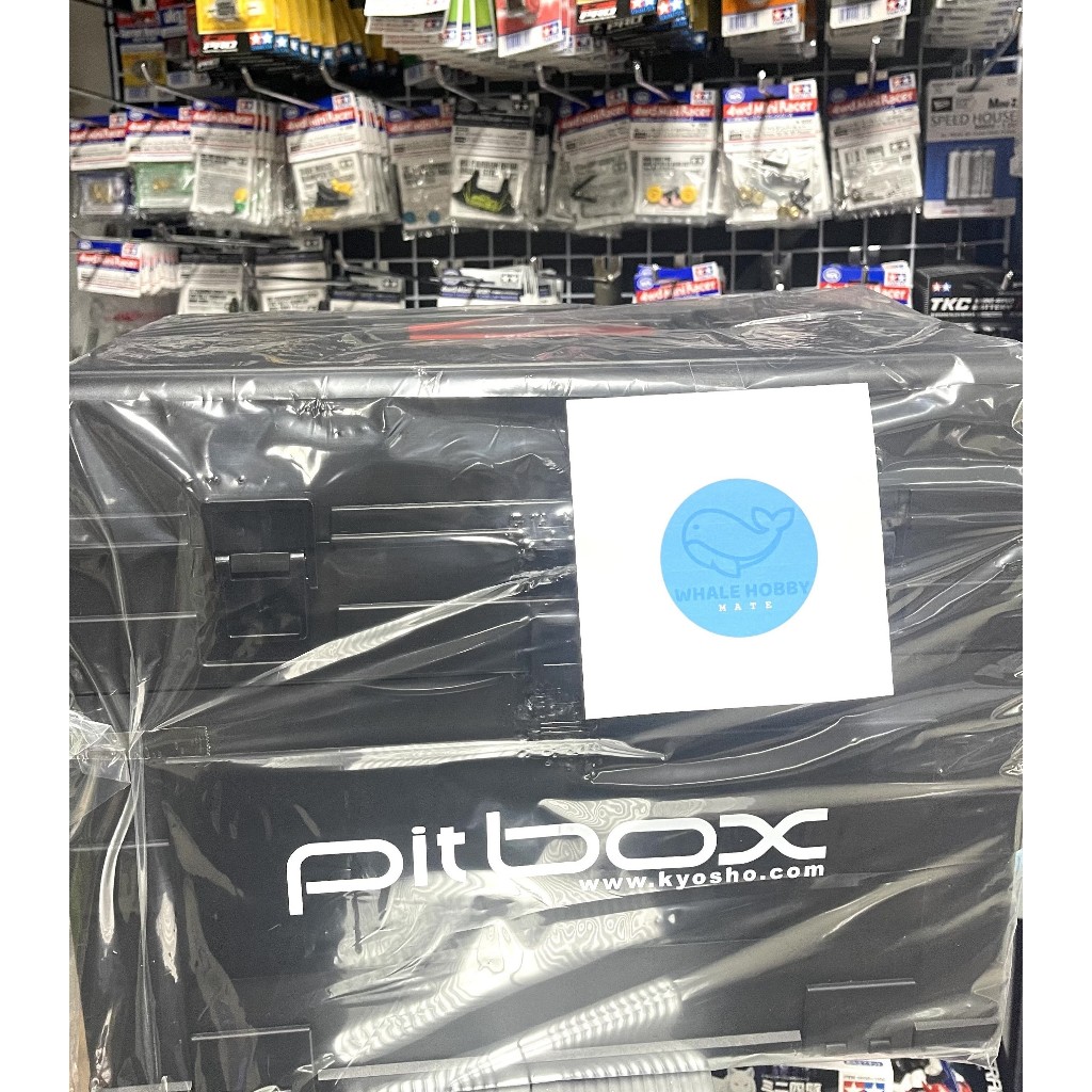 KYOSHO PIT BOX No. 80461 กล่อง PitBox ดำ ใส่อุปกรณ์ Mini 4WD และตกปลา ...