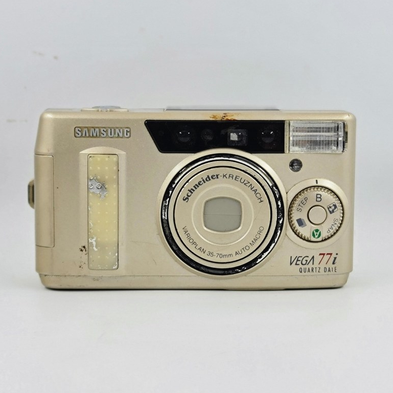[JUNK] FILM CAMERA SAMSUNG VEGA 77i กล้องฟิล์มสำหรับตกแต่ง กล้องวินเทจ ...
