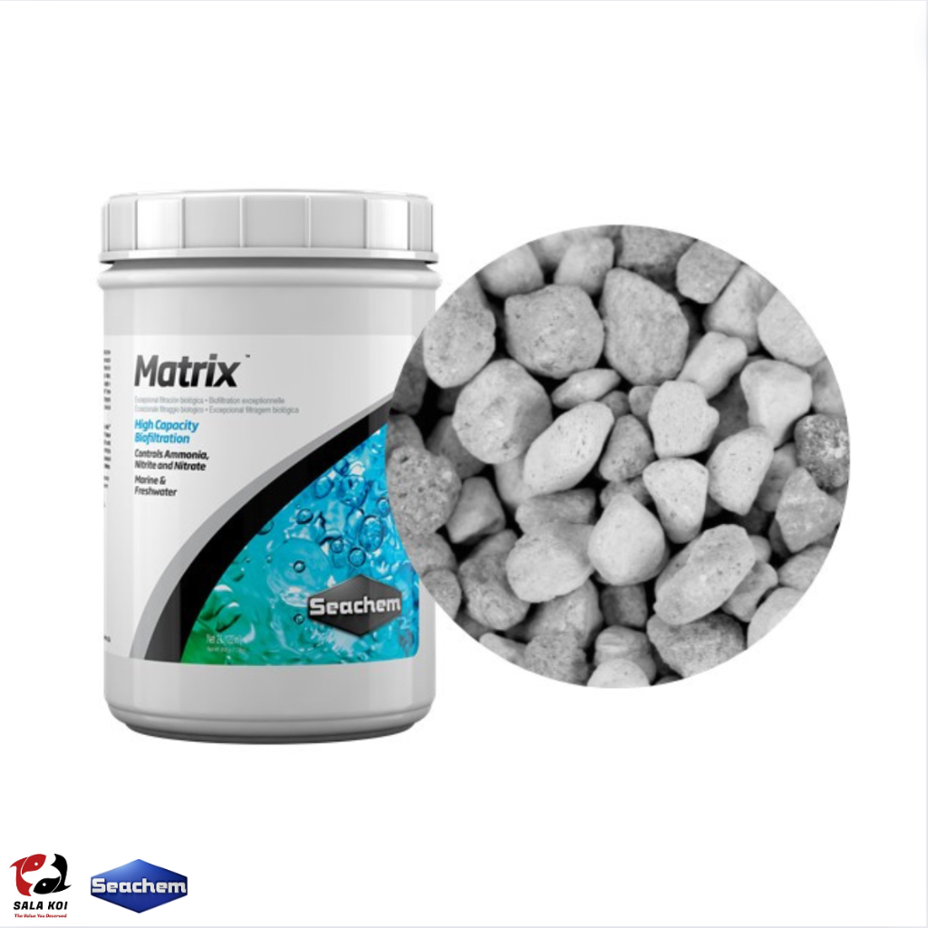 Seachem Matrix™ 4L วัสดุการกรองชีวภาพ ใช้กรองได้ทั้ง แอมโมเนีย ไนเตรท ...