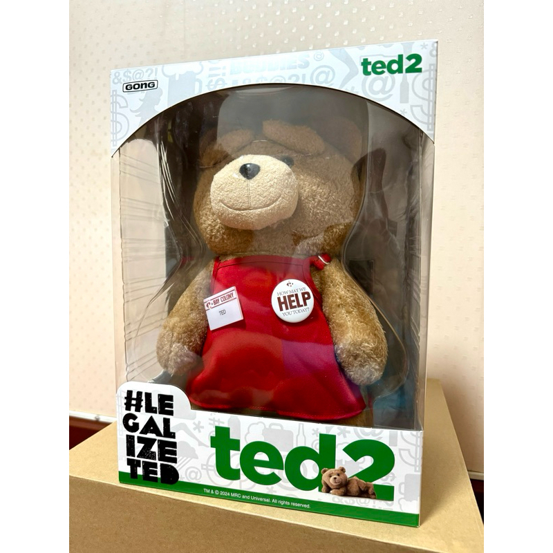 [พร้อมส่ง] POP MART (Ted2) ted action plush doll มือ1 ของใหม่ในซีล ของแท้ 100% | Shopee Thailand
