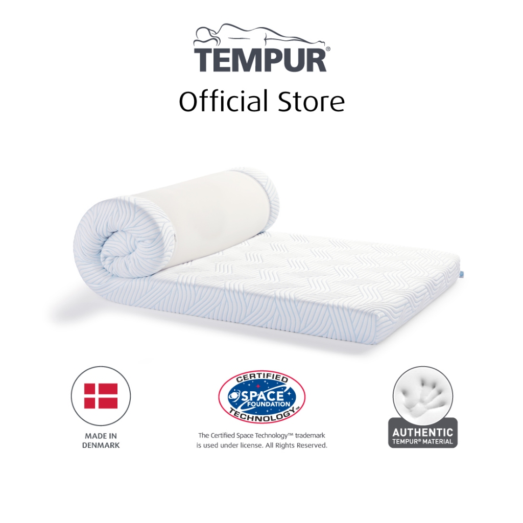 TEMPUR PRO® PLUS SMARTCOOL™ TOPPER MEDIUM_150X200X8 CM | Shopee Thailand