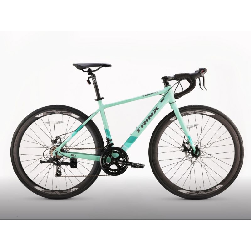 TRINX TEMPO 2.1(ส่งฟรี+ผ่อน0%) จักรยานเสือหมอบล้อ 700C เกียร์ SHIMANO ...
