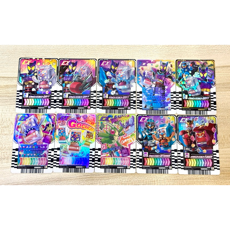 (พร้อมส่ง) Ride Chemy Trading Card - ชุดการ์ดไรเดอร์จากคาเมนไรเดอร์ก็อต ...