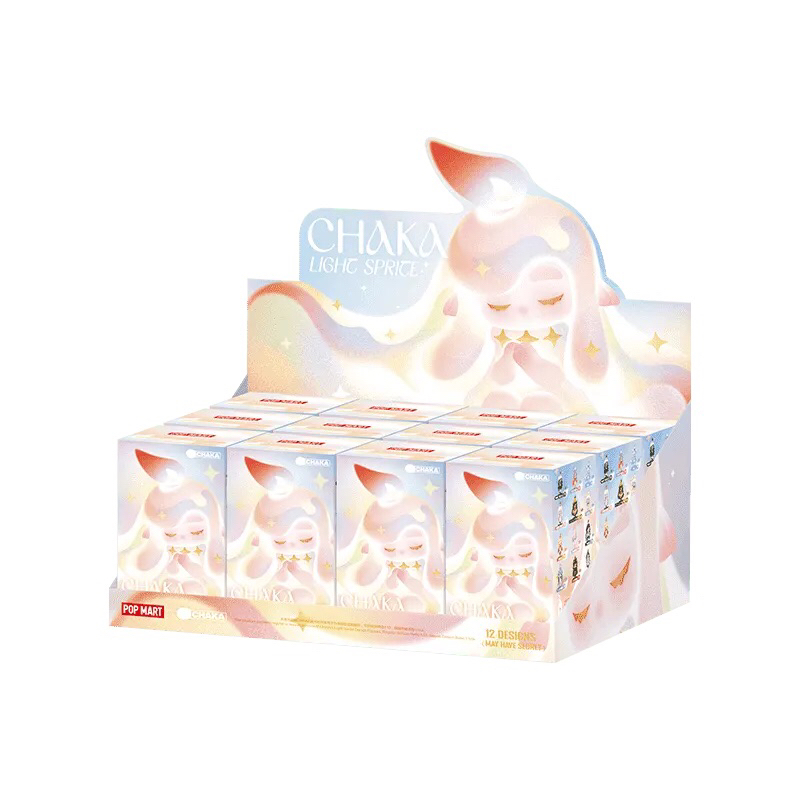 CHAKA Light Sprite Popmart แบบยกบ็อก 12 จุ่ม ในซีล | Shopee Thailand