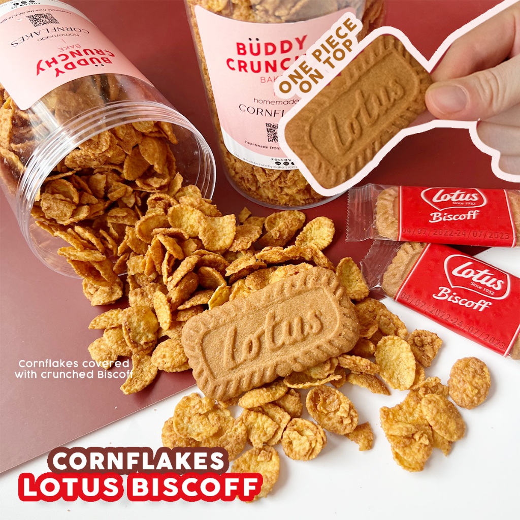 Cornflakes Lotus Biscoff (คอนเฟลก บิสคอฟ) หอม หวานกำลังดี กลิ่น ...