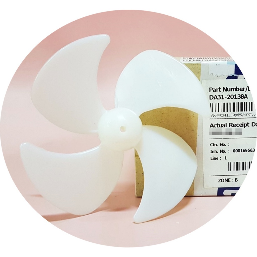 อะไหล่แท้/ใหม่เบิกศูนย์/DA31-20138A/แทน/DA31-00124A/ใบพัดตู้เย็นซัมซุง ...