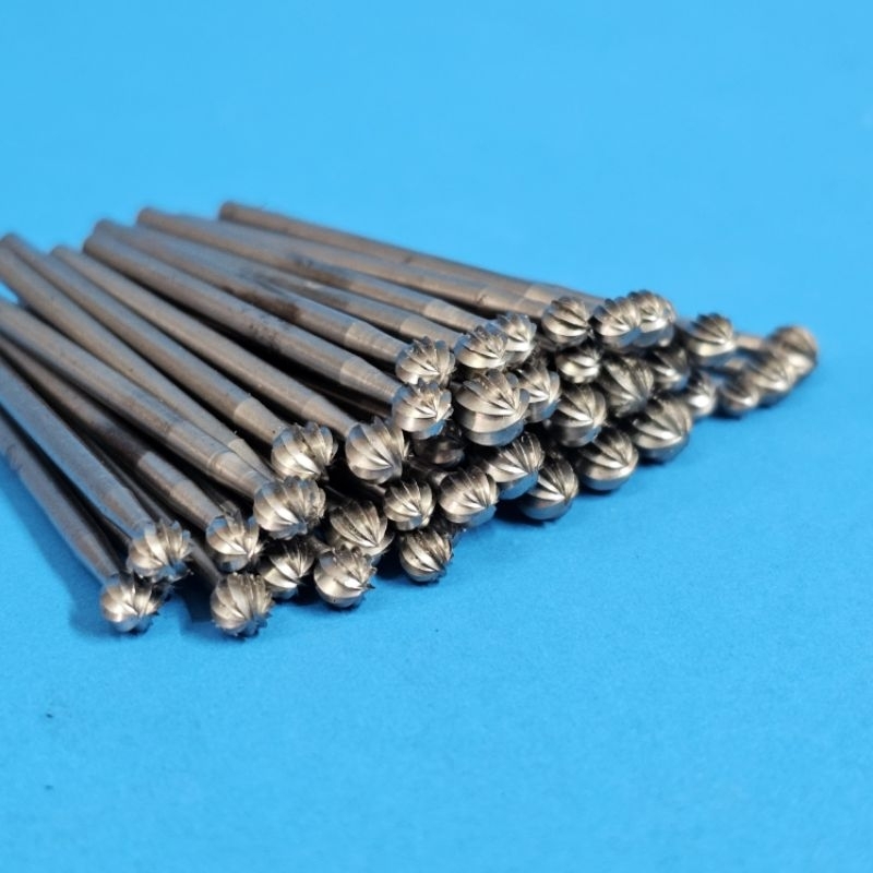 ดอกเจียร เม็ดมะยม มือสอง แกน2.35มิล ขนาด3มิล-5มิล Hss steel komet เยอรมัน | Shopee Thailand