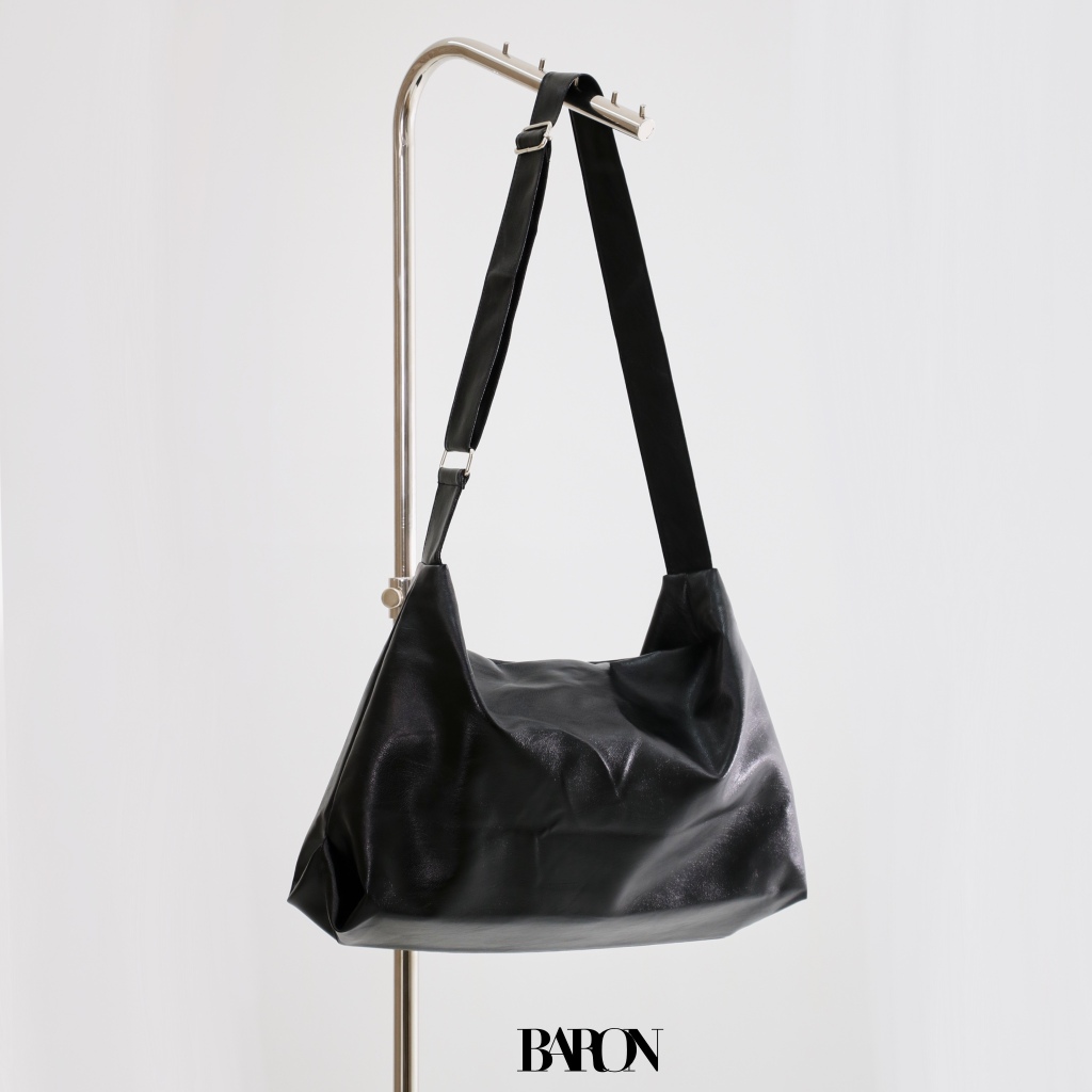 BARON Bag "MAD Black" Men's shoulder bag กระเป๋าสะพายบ่าปรับสะพายข้าง ...