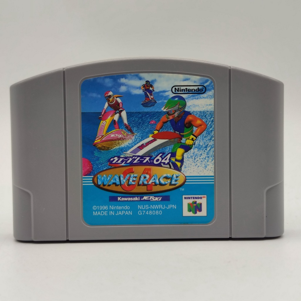 WAVE RACE 64 ตลับแท้ เปิดเทสแล้ว เล่นได้ Nintendo 64 [N64] | Shopee ...