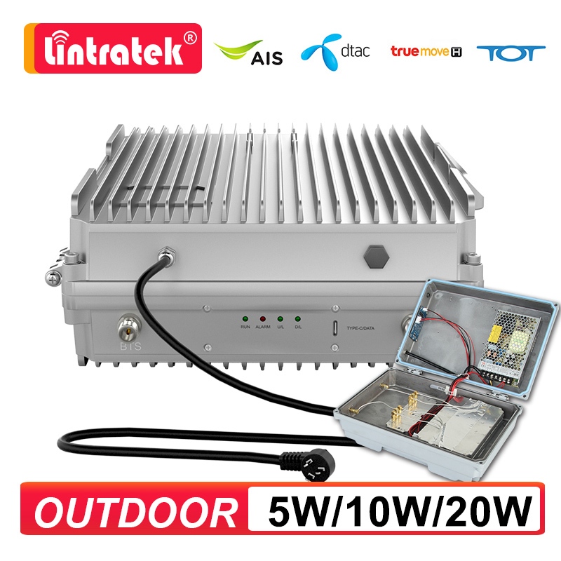 Lintratek 5W/10W/20W 95-105dB Gain เครื่องดูดสัญญาณโทรศัพท์ mobile 4G ...