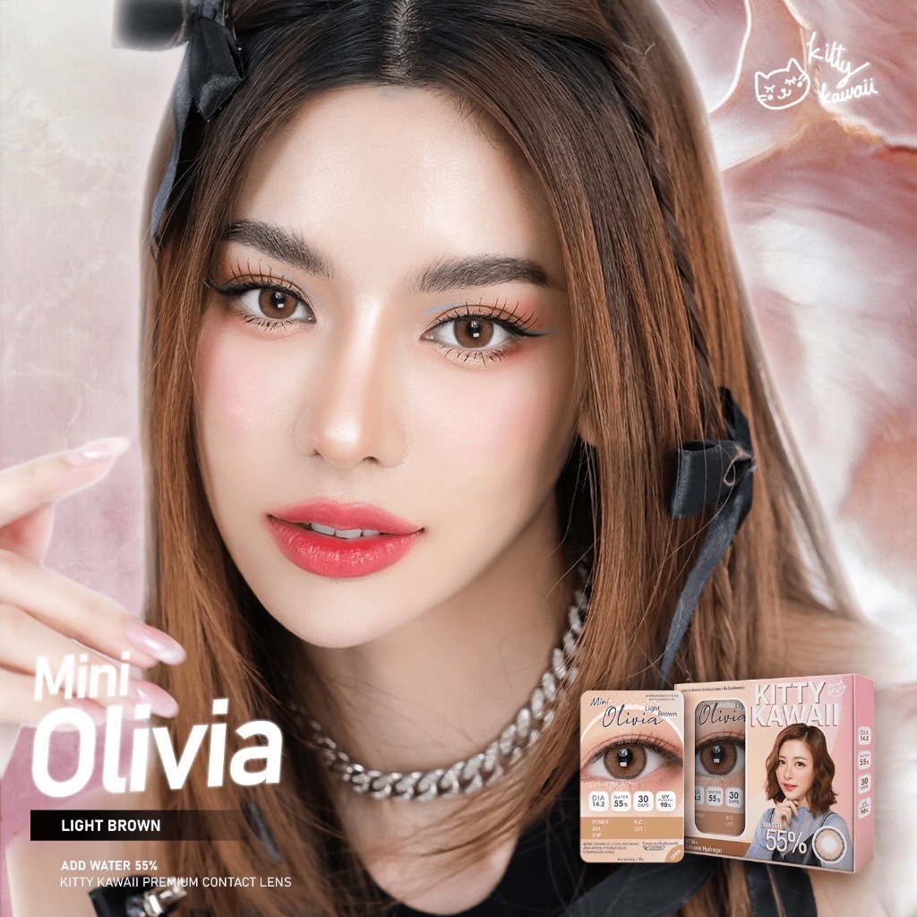 COD (ใหม่!!!) Mini Olivia (บลิสเตอร์) เหมาะสำหรับคนตาแห้ง Hydrogel ค่า ...