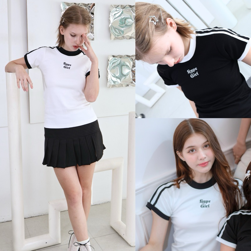 Hype baby เสื้อเบบี้ที ผ้าคอตตอน+แสปนเด็กซ์ ผ้าดีผ้าแพงมาก #HG106(กด ...