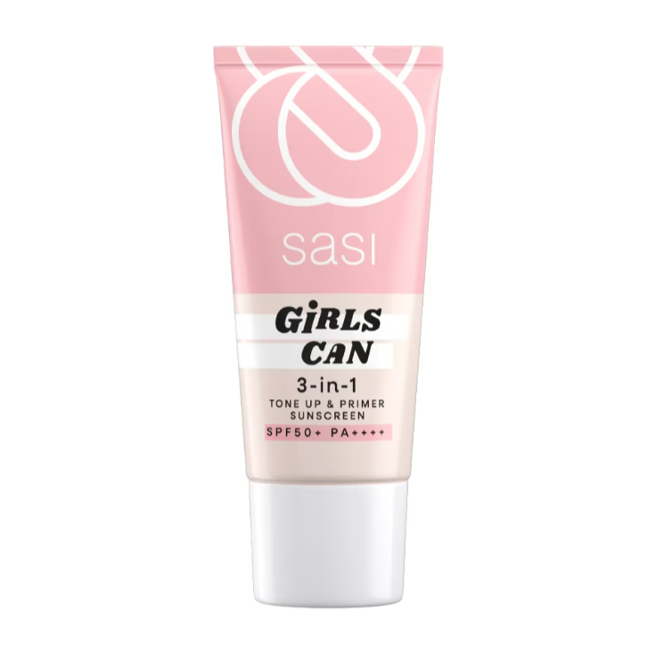 Sasi Girls Can 3 in 1 tone up primer 30ml SPF50+ PA++++ กันแดด ศศิ เก ...