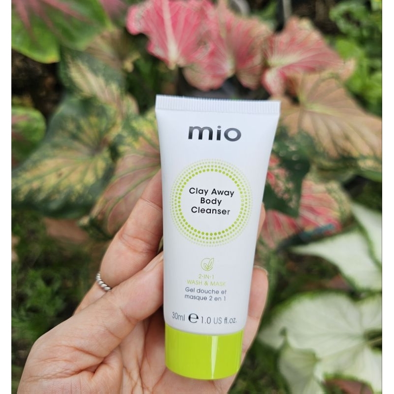 Mio Clay Away Body Cleanser 30 ml.คลีนเซอร์ทำความสะอาดผิวกาย | Shopee ...