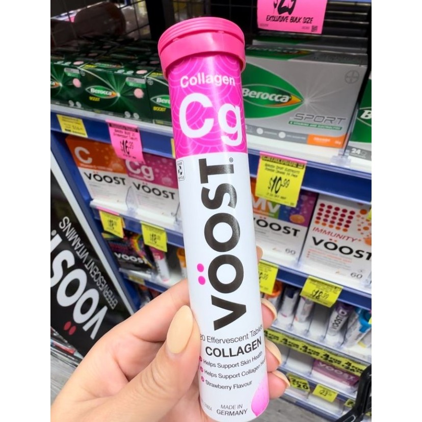 Voost Cg Collagen 20 tablets | Shopee Thailand