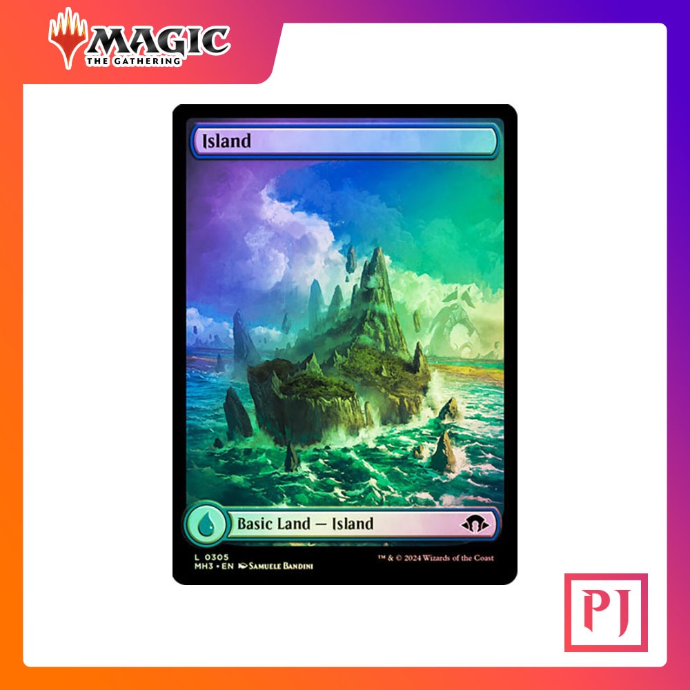 [MTG] Island (#305) (Full Art) [MH3] [LAND] [COMMON] [FOIL] [ENG ...