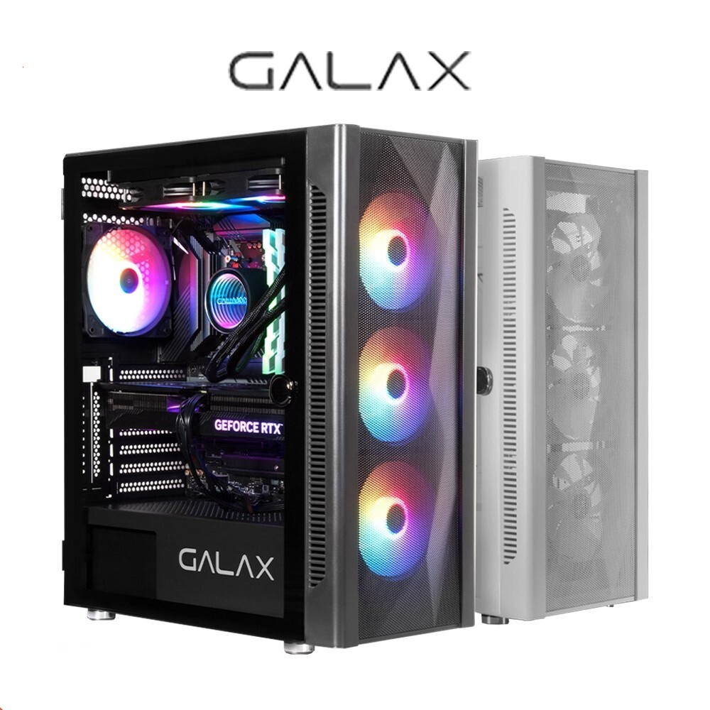 GALAX CASE REVOLUTION-06 ARGB ALLSYNC BLACK & WHITE | Shopee Thailand