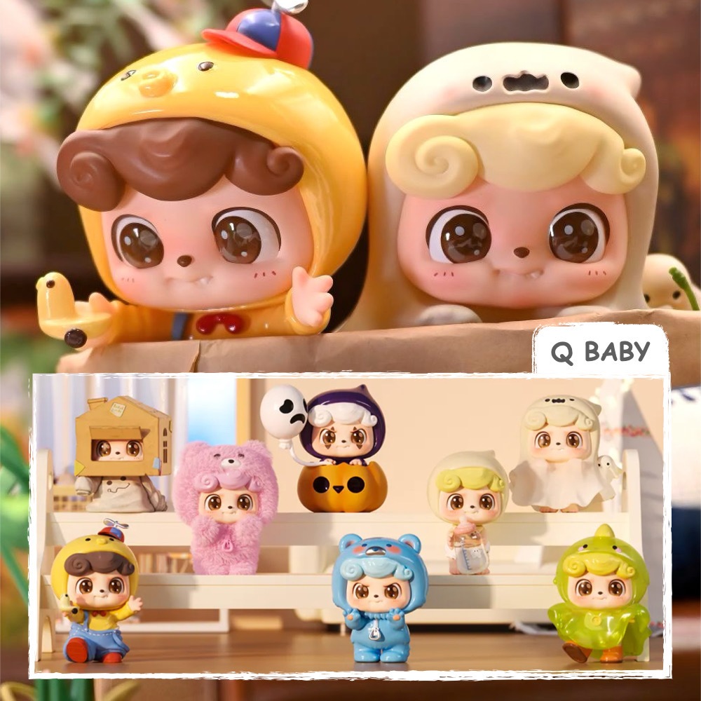 [แบบจุ่ม พร้อมส่ง] โมเดล Q-Kid Be Your Q Baby Series | Shopee Thailand