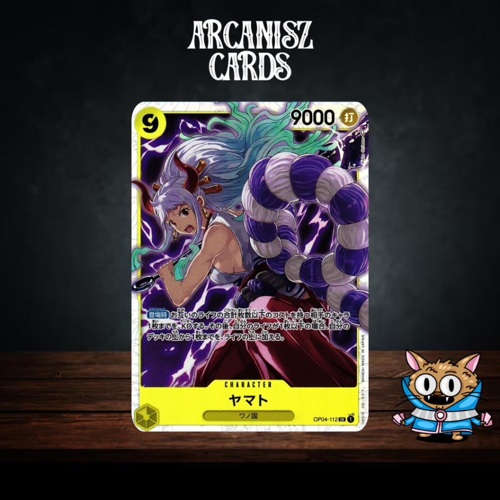 Yamato การ์ดวันพีช One Piece OP04 Super Rare [SR] OP04-112 | Shopee Thailand