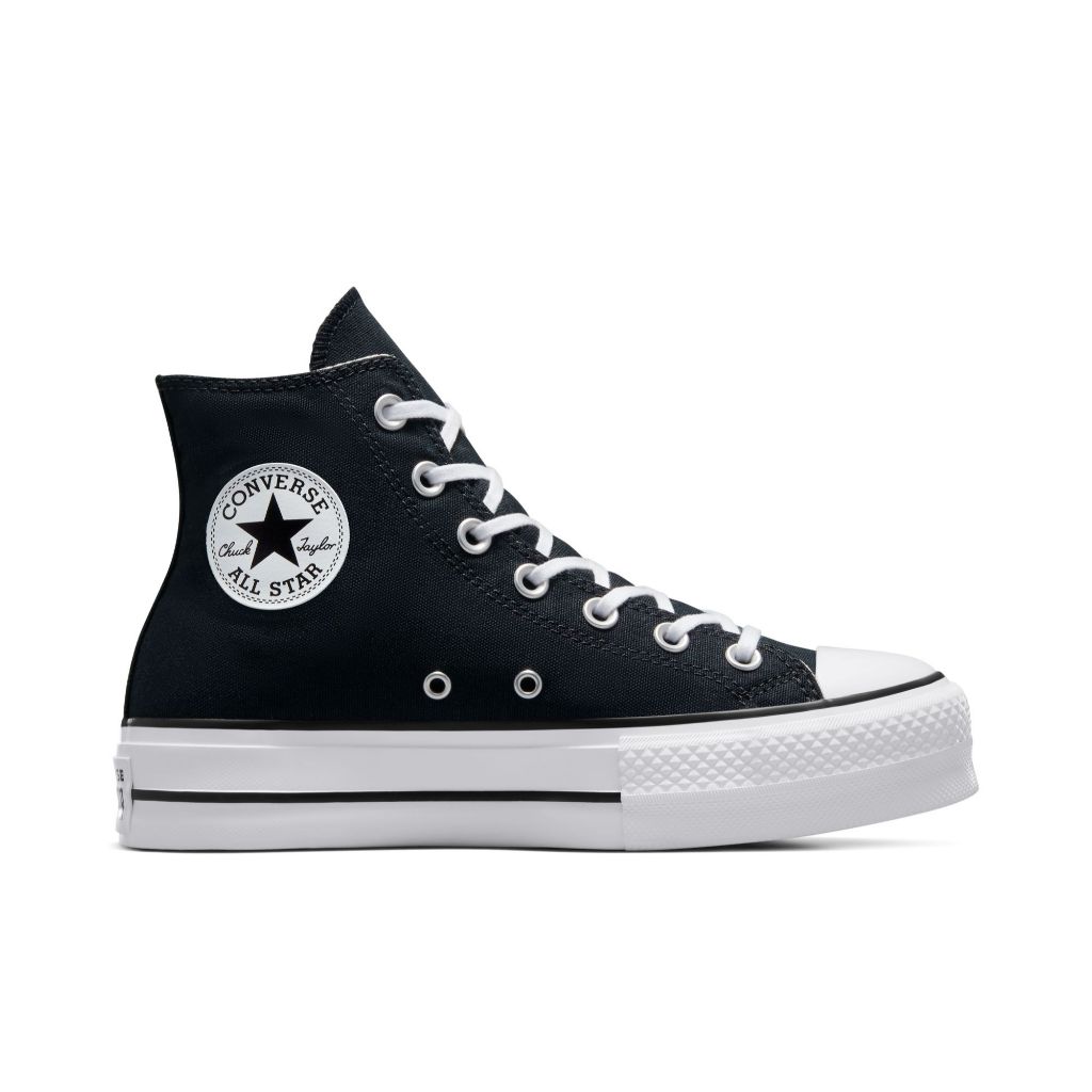 CONVERSE รองเท้าผ้าใบ ผู้หญิง CTAS LIFT HI BLACK - 560845CF_U3BKXX ...