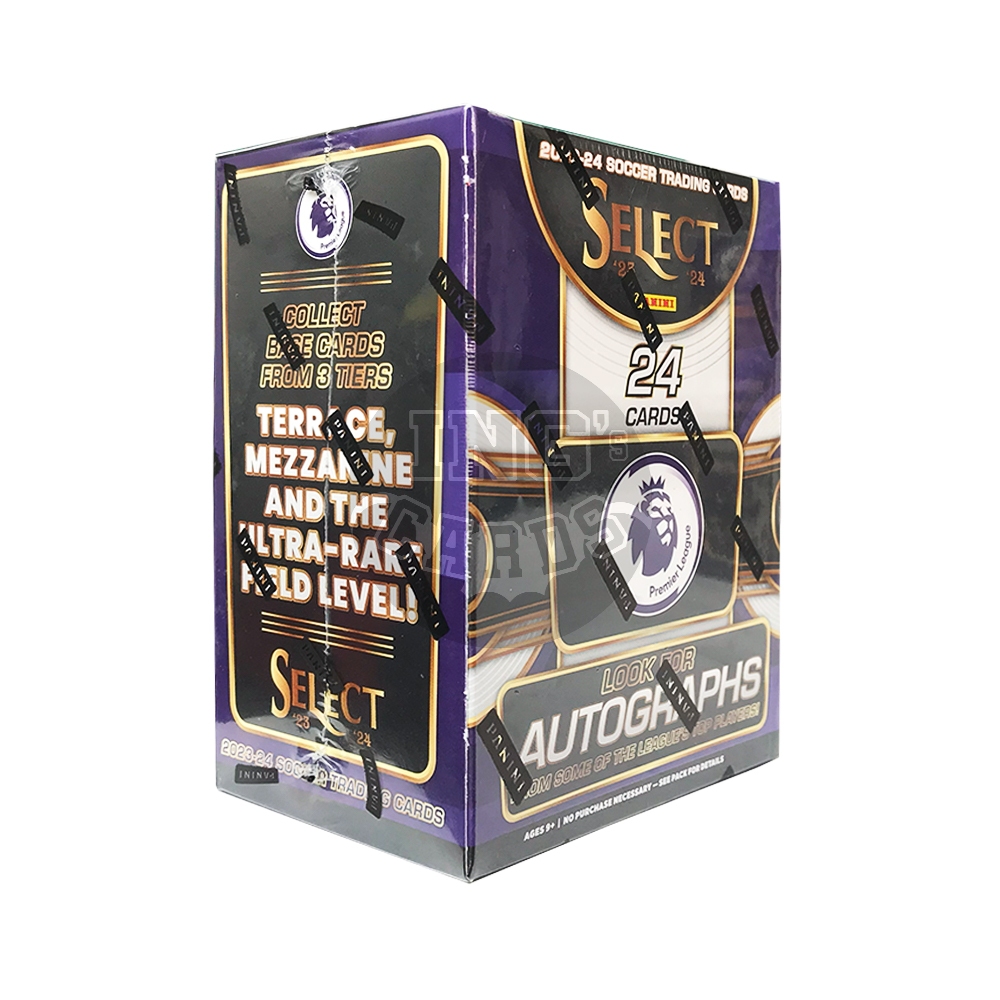 การ์ดสะสมฟุตบอล 2023-24 Panini Select Premier League Soccer Blaster Box ...
