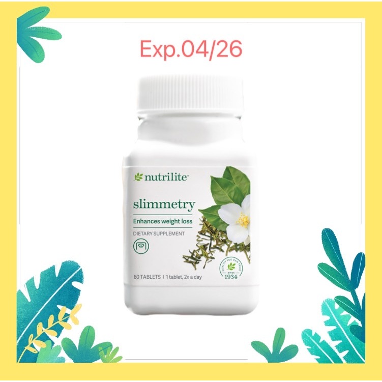 (ราคาส่ง) แอมเวย์ Amway Nutrilite Slimmetry (USA) ตัวเดียวกับ green-T ...