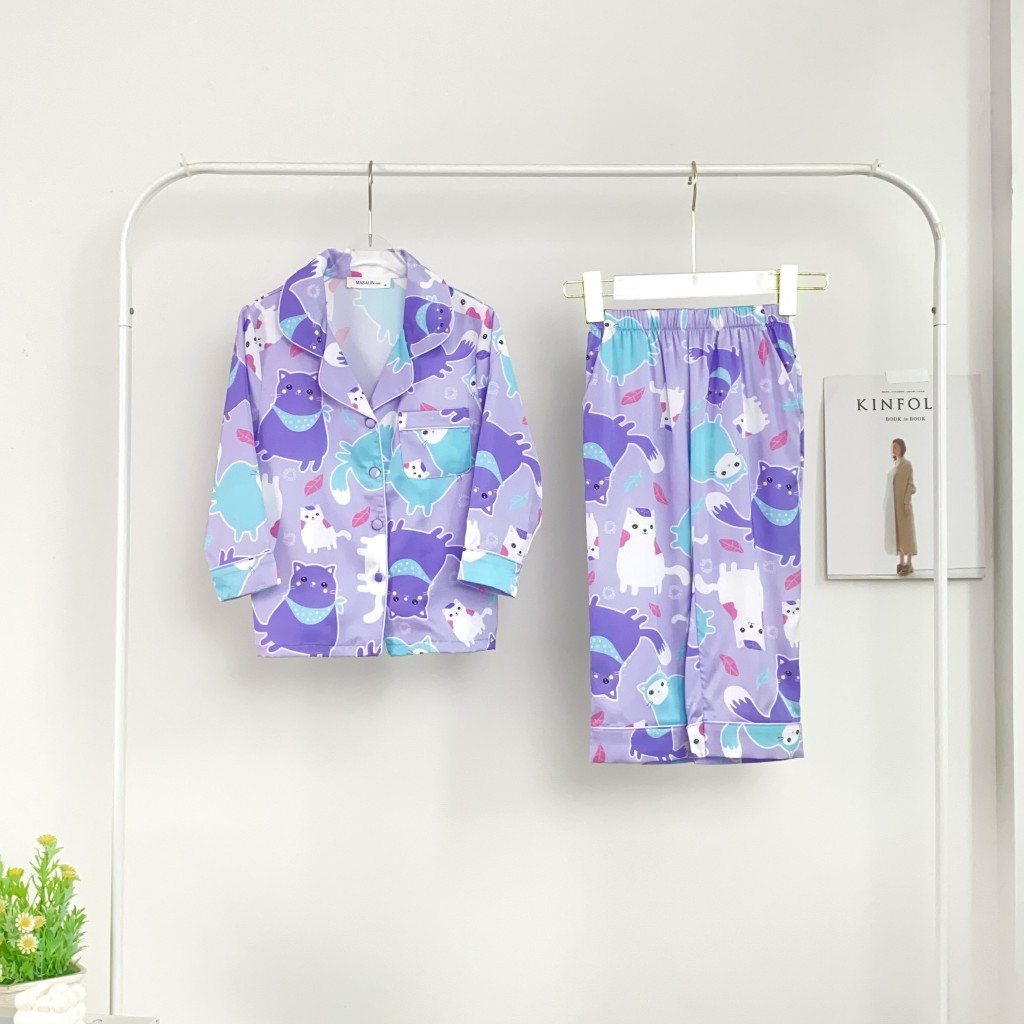 ชุดนอน Muslin pajamas Collection Muslin Pet (M5026 M5027 M5028 M5030 ...