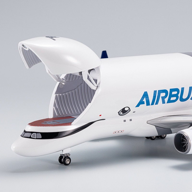 [42 cm] Airbus BelugaXL A330-600ST หัวปลาวาฬ หัวเปิดได้ Scale1:150 ทำ ...
