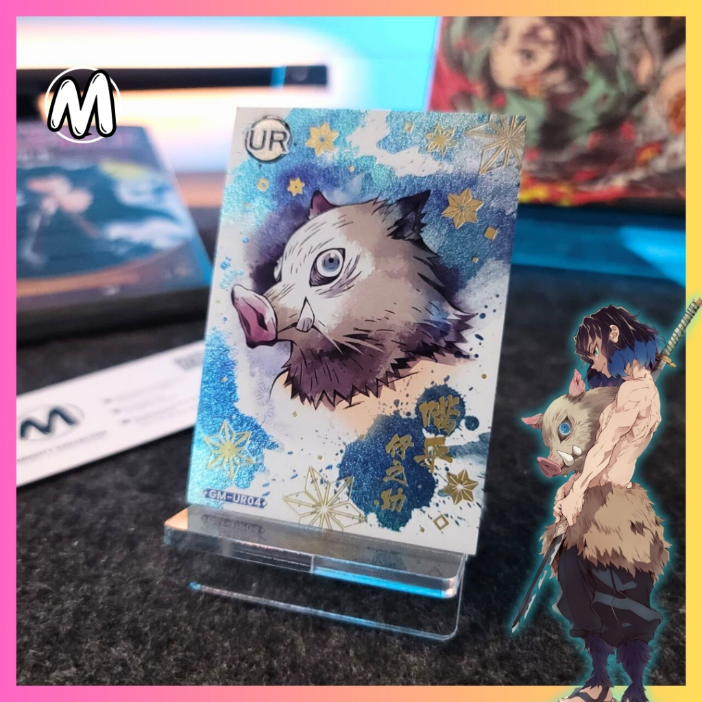 Demon Slayer - Hit Cards - UR - Inosuke , Kyojuro Rengoku , Zenitsu ...