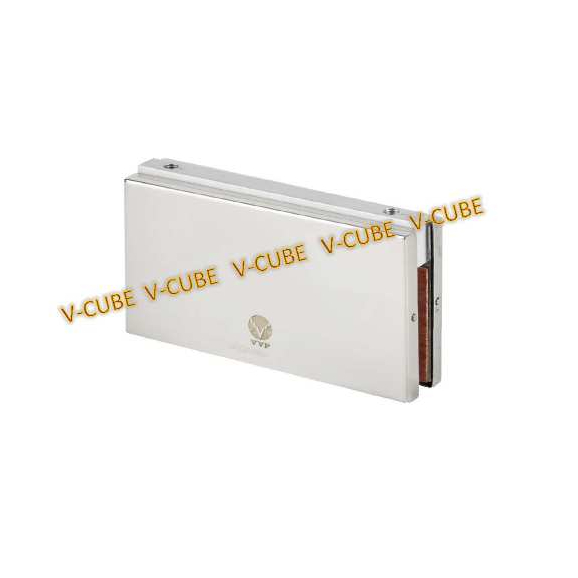 FT63 ตัวหนีบบานเลื่อน-สีสแตนเลส-PS ใช้เป็นอุปกรณ์ยึดกระจกด้านบน-สำหรับประตูกระจกบานเปลือย-แบรนด์ ...