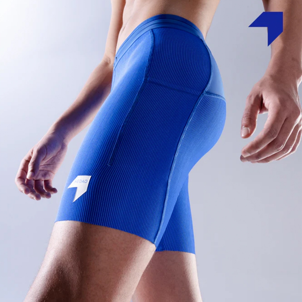 NEDAO Men's 1/2 Length Running Tights Velocity X กางเกงวิ่งแบบรัดรูป ...