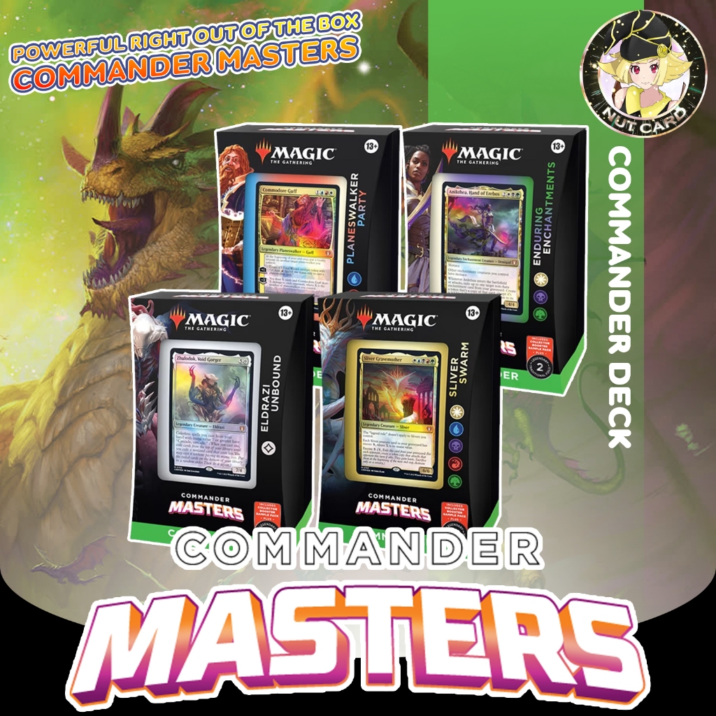 [MTG] Commander Masters - Commander Decks | Shopee Thailand