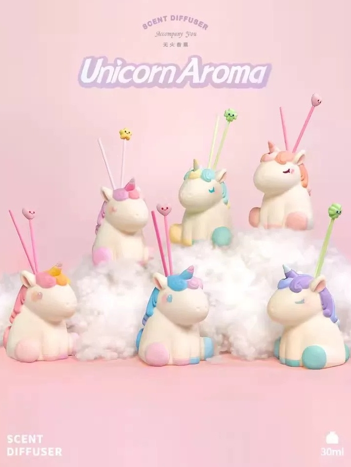 [แบบสุ่ม] Choco Teddy- Unicorn Aroma โมเดลน้ำหอม | Shopee Thailand