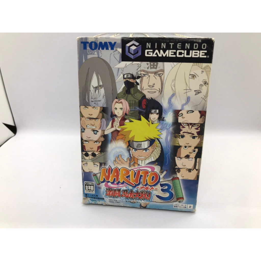 แผ่นเกมส์ GameCube Gekitou Ninja Taisen 3 โซน/ภาษาญี่ปุ่น สินค้ามือสอง รายละเอียดตามภาพถ่าย ...