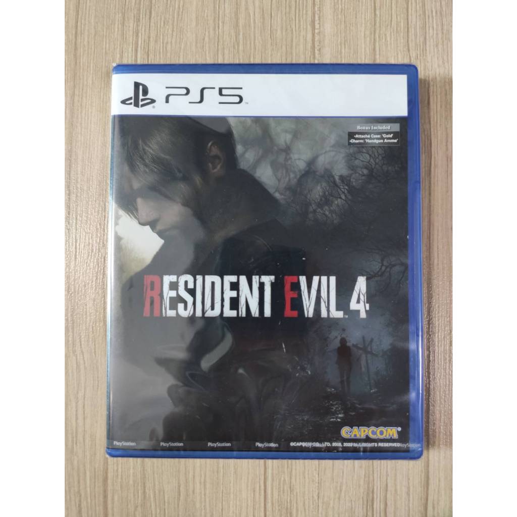 มือ 1 PS5 Resident Evil 4 Remake (Z3/Asia) ของใหม่ในซีล มีโค้ด bonus RE 4 Biohazard 4 RE4 ...
