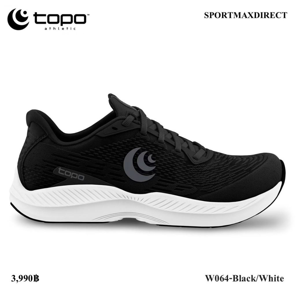 TOPO ATHLETIC ROAD FLI-LYTE 5 WOMEN'S RUNNING SHOES รองเท้ากีฬา วิ่งถนนผู้หญิง (W064-Black/White ...
