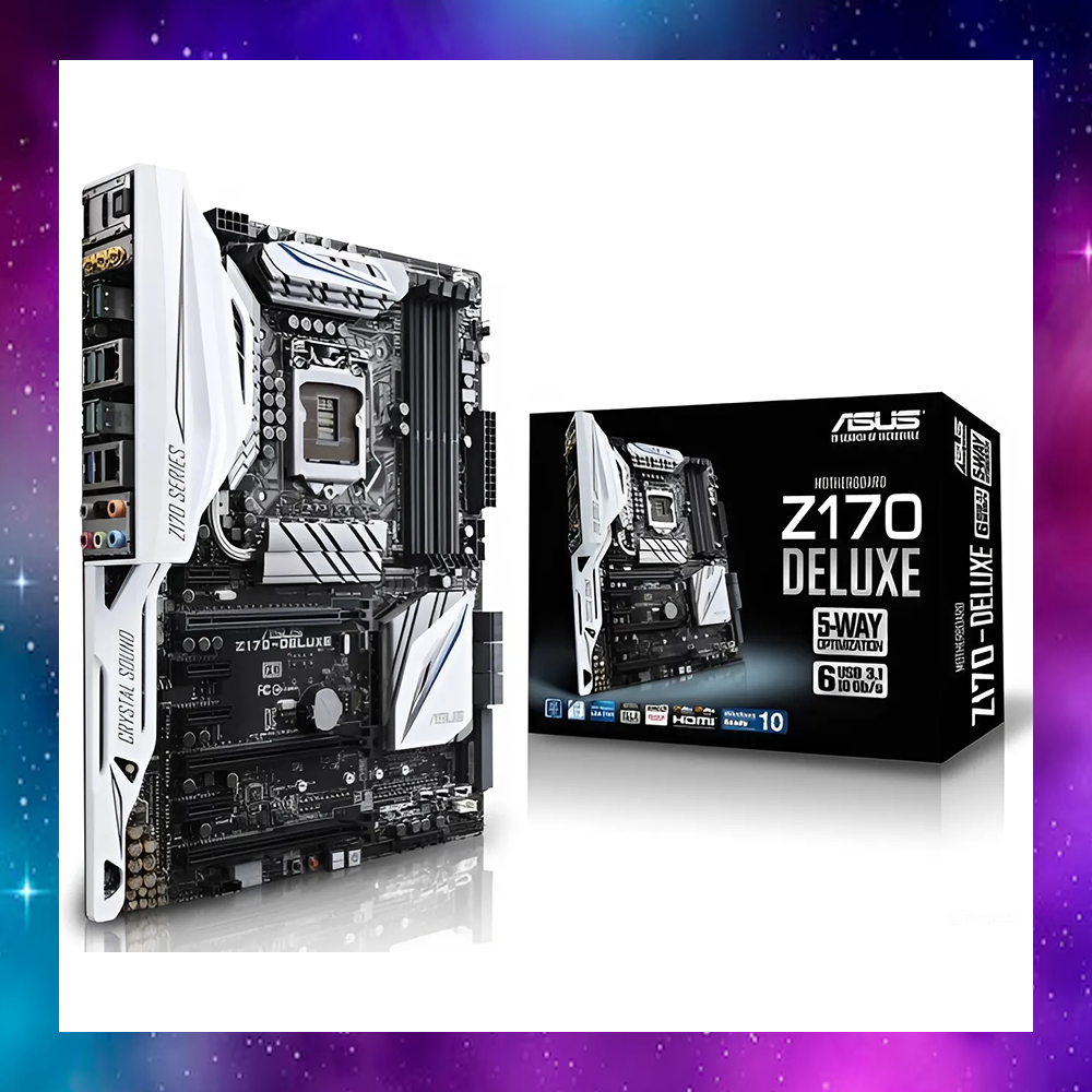 MAINBOARD (เมนบอร์ด) 1151 ASUS Z170-DELUXE GEN6-7 ตำหนินิดหน่อย ใช้งานปกติ | Shopee Thailand
