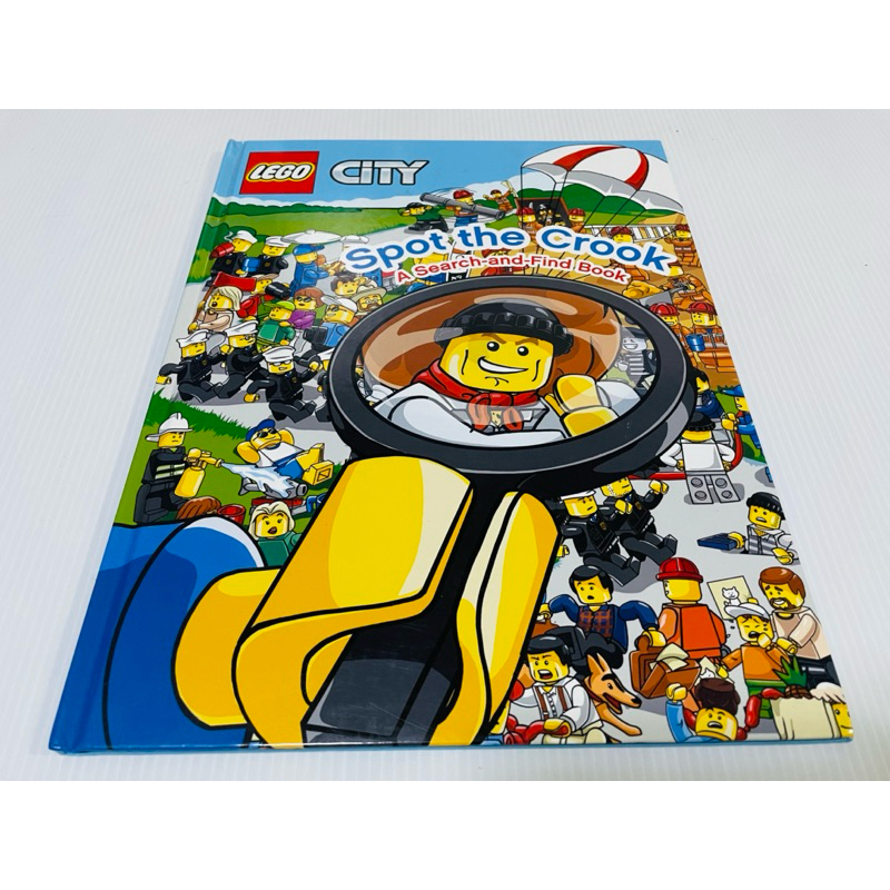 งานแท้ ใหม่ ตำหนิมุมปก เล่มใหญ่ หนา 29 หน้า Lego City Spot The Crook A ...
