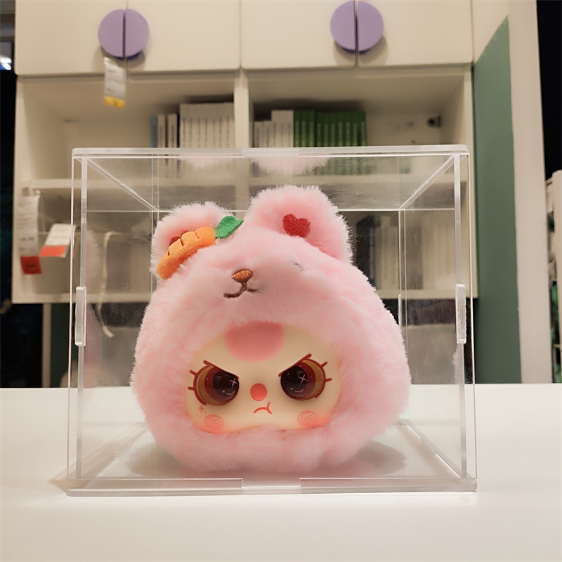 Baby three กล่องใส่โมเดล popmart กล่องใสผ้า art toy กล่องโมเดล กล่องใส่ ...