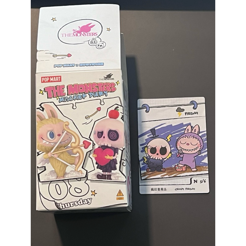 Labubu The Monsters Mischief Diary - Crazy Friday | Shopee Thailand